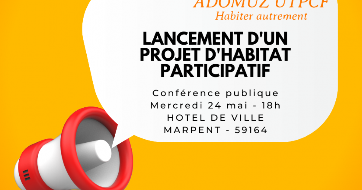 Base de données Habitat Participatif et Oasis : Projet d'habitat participatif à Marpent (59641)